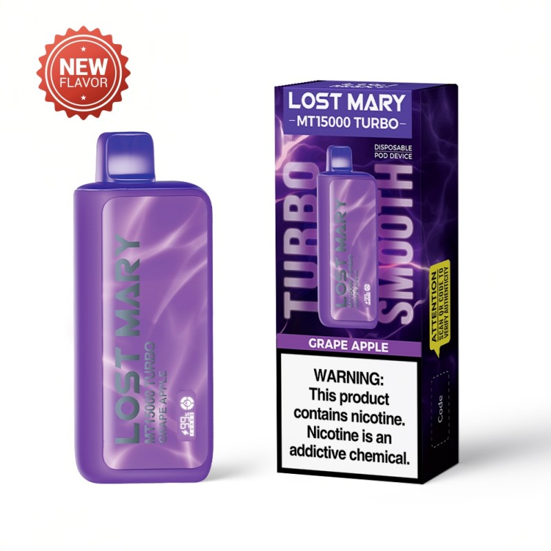 Lost Mary MT15000 Turbo Disposable 5%, mt15k turbo